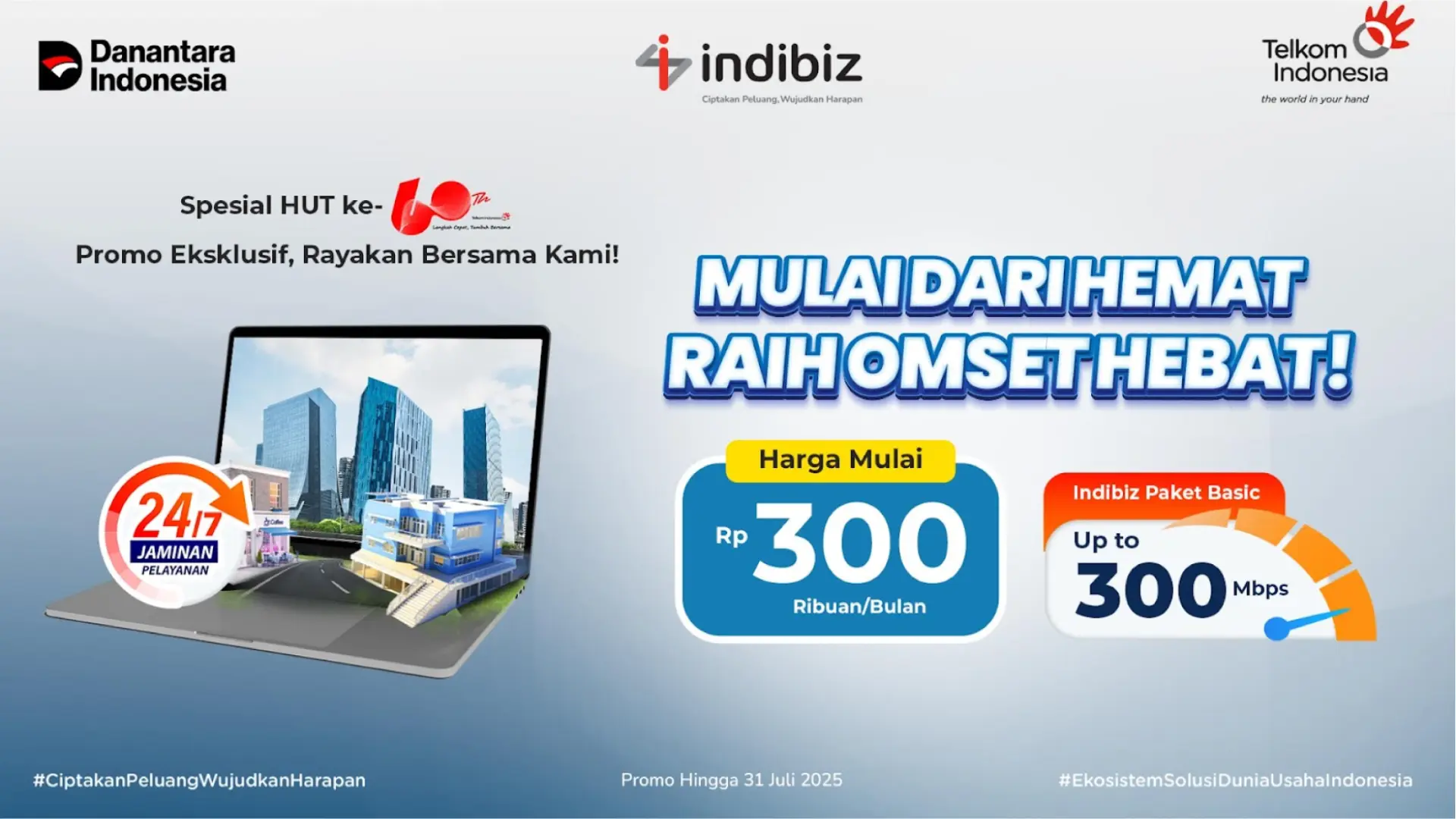 Promo Indibiz Paket Basic Juli 2025: Solusi Digital UKM HUT Telkom