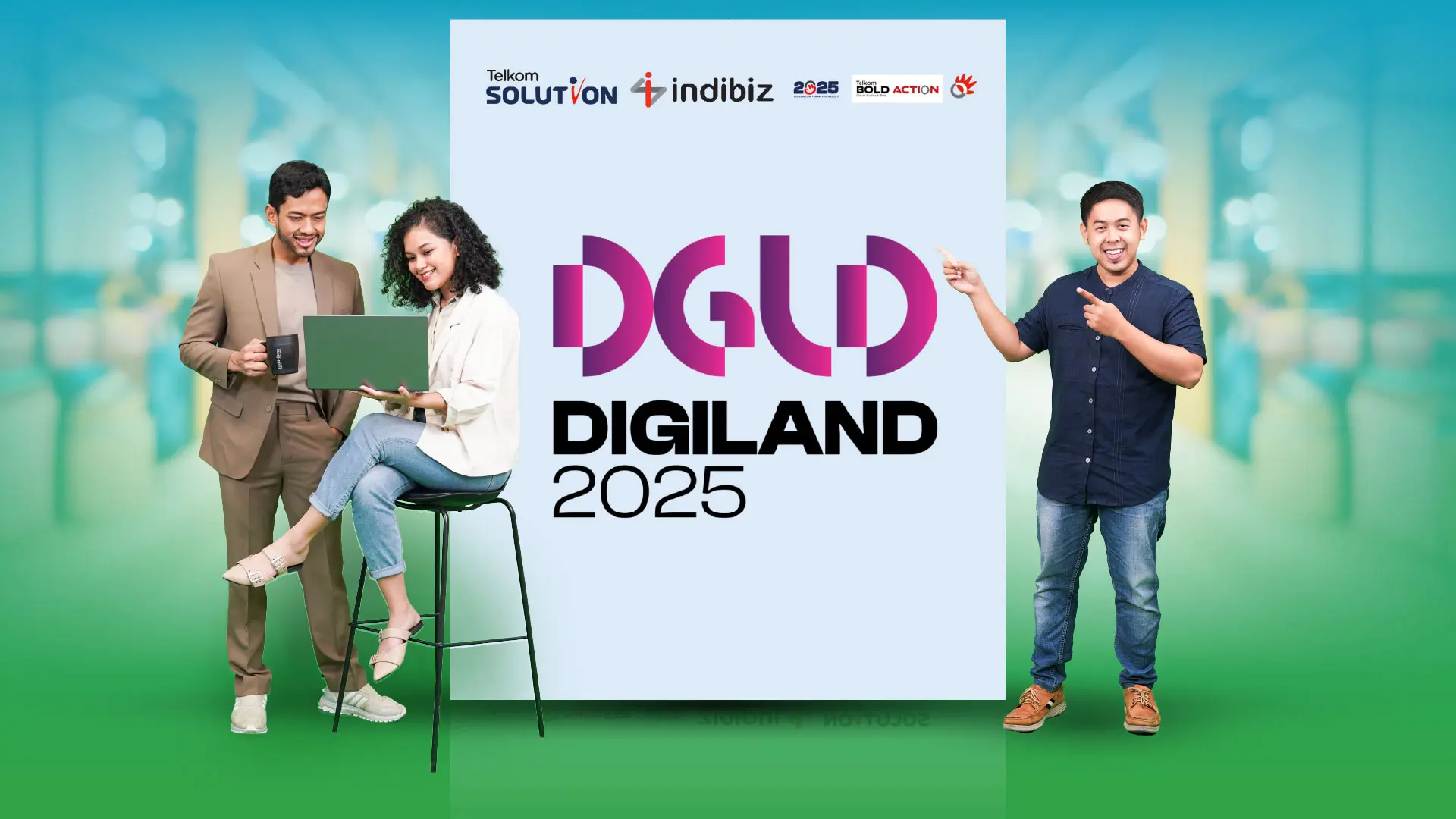 Dukung Pertumbuhan Bisnis, Indibiz Hadir di Digiland 2025